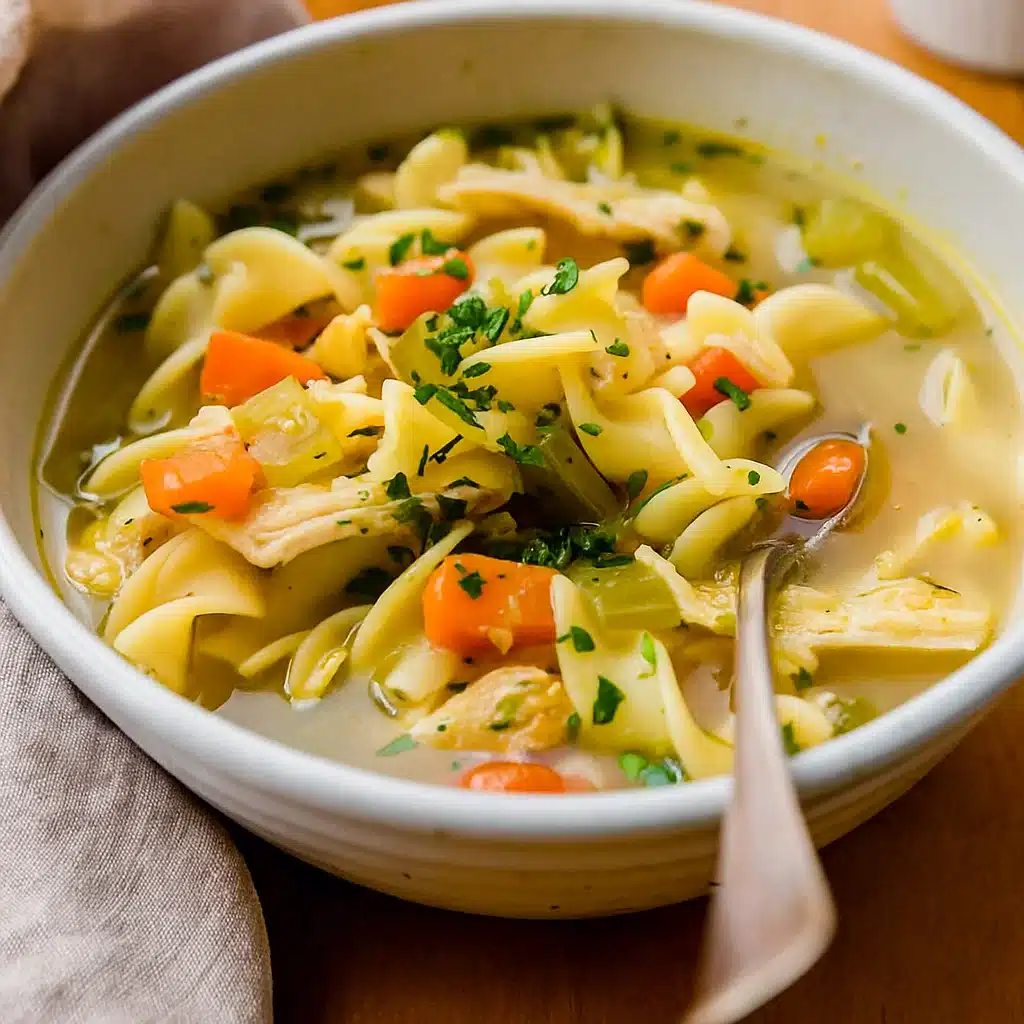 Flu-Fighting Chicken Noodle Soup – 5 Powerful Healing Benefits