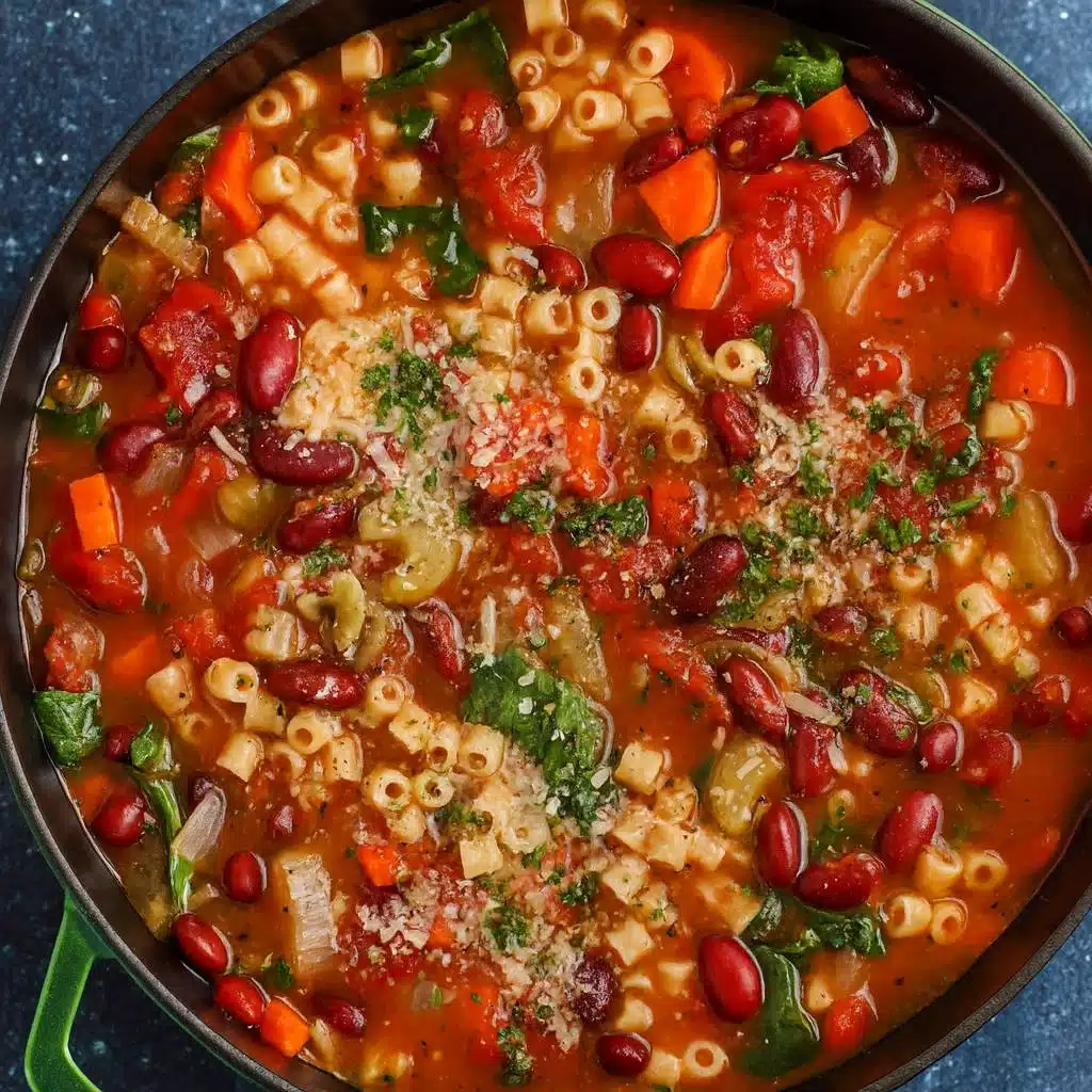 Easy Minestrone Soup – Quick 25-Min Recipe for Cozy Comfort
