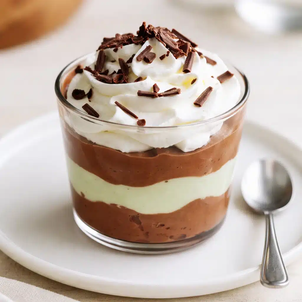 Shamrock Shake Pudding Cups – Easy 3-Step Party Treat