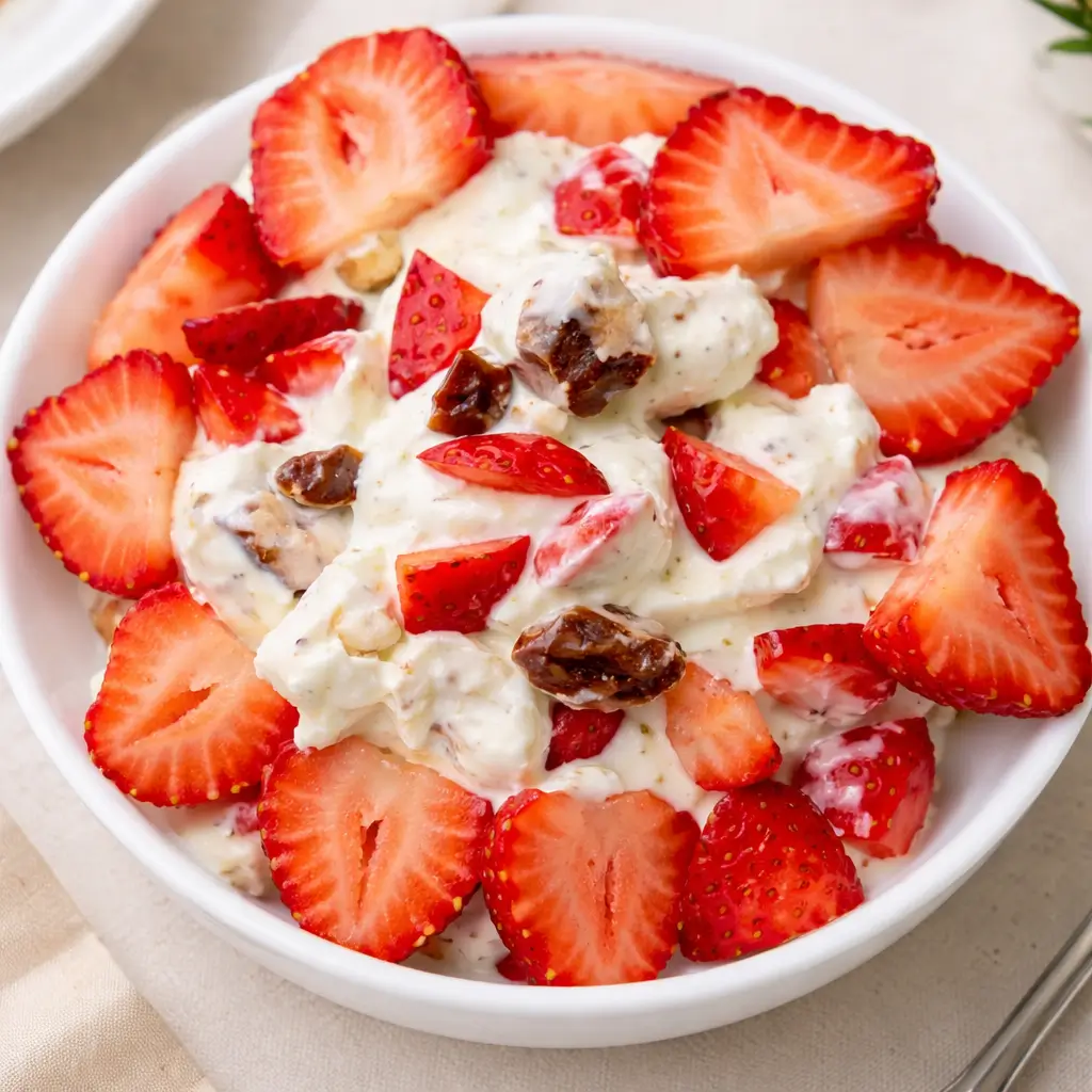 Strawberry Dessert Salad – Easy 5-Step Quick & Delicious Recipe