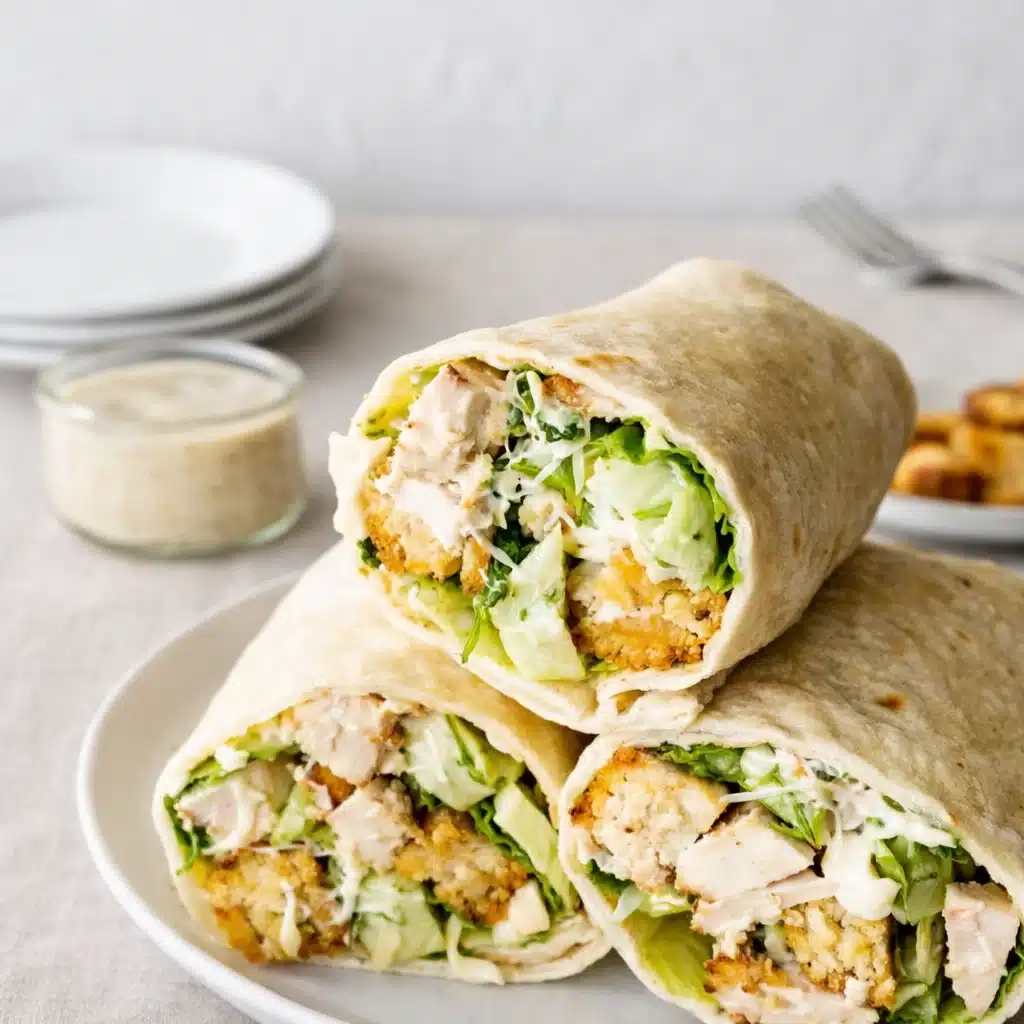 Chicken Caesar Wrap – easy Amazing 15-Minute Meal