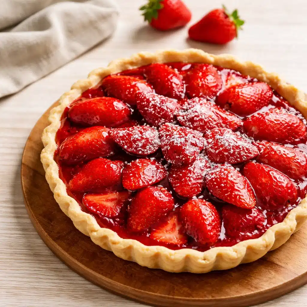 The Easiest Fresh Strawberry Pie | 1 Quick & Delicious Treat