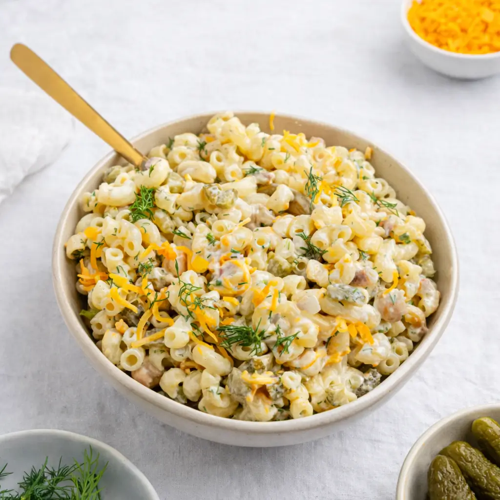 Easy Dill Pickle Pasta Salad: 1 Amazing 25-Minute Recipe